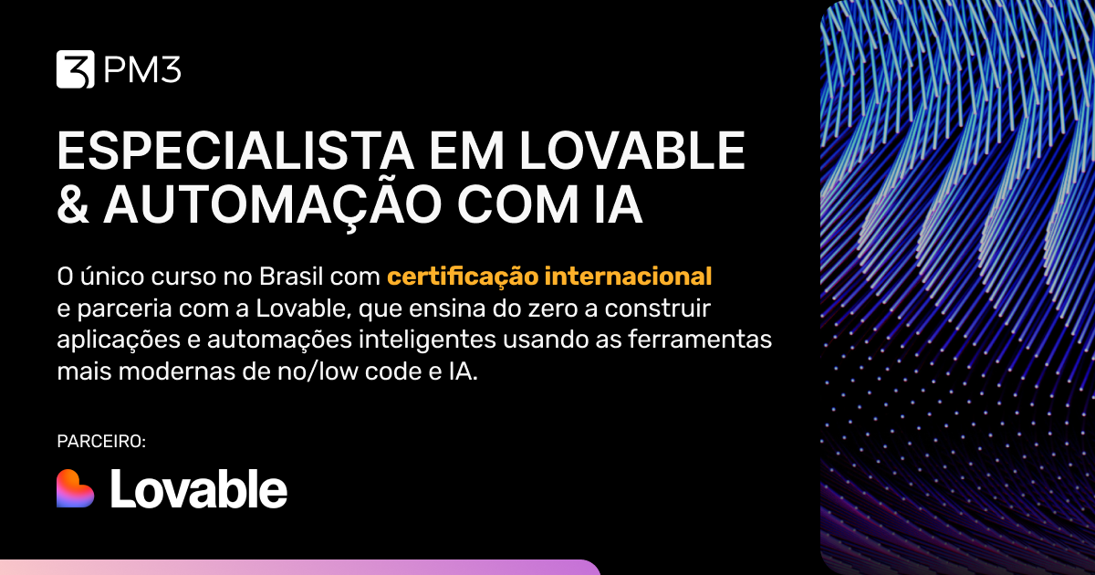 Curso Especialista em Lovable e Automação com IA - Cursos para Product ...
